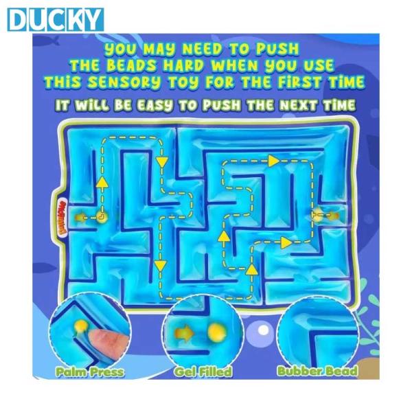 Wholesale Squishy Water Bag Sensory Toys Creative Fidget Maze Boards ...